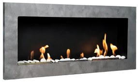 BIO FLAME biokrb Easy M Open Imitace beton 90x40 cm