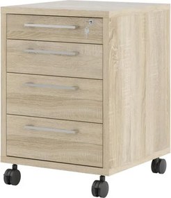 FALCO Psací stůl Office 80400/35 dub sonoma/silver grey