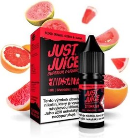 Just Juice Salt Červený pomeranč, citron a guava 10ml (11mg)