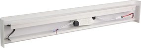Koupelnové svítidlo DPM MIL8W60-24W, IP44, 60 cm, bílá