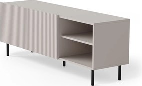 TV stolek Paxos 150 cm kašmír/černý
