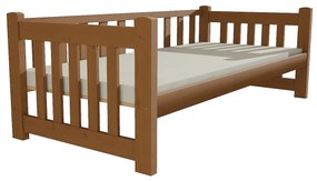 Dětská postel masiv 035 borovice masiv 90 x 200 cm dub