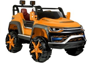 HračkyZaDobréKačky Elektrické autíčko Džíp Chrome oranžové