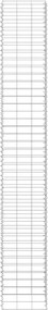 Gabionové vyvýšené záhony 3 ks 30 x 30 x 200 cm železo 151251