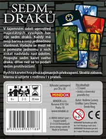 MINDOK HRA Sedm draků karetní *SPOLEČENSKÉ HRY* mn118