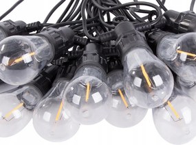 LED světelná zahradní girlanda LUCENT, 20 m