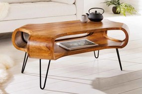 Designový konferenční stolek Lorelei 100 cm Sheesham