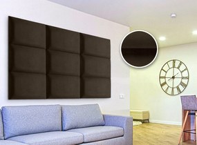 Čalouněný panel Riviera 26 30x80cm tmavě hnědý