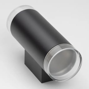BRILAGI - LED RGBW Venkovní nástěnné svítidlo MATERA 2xGU10/4,8W/230V černá IP54