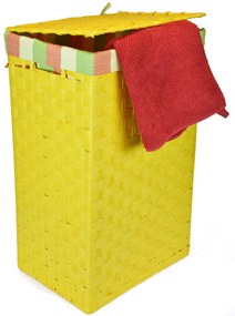Vingo Koš na prádlo žlutý Rozměry (cm): 36x26, v. 58