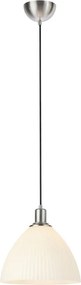 Bílé skleněné závěsné svítidlo ø27,5x28 cm Ro – Markslöjd