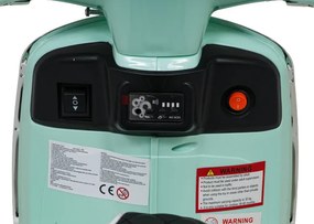 Elektrický skútr Vespa ROMA zelený