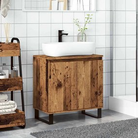 Koupelnová Skříňka Old Wood 58 X 33 X 60 Cm Kompozitní Dřevo