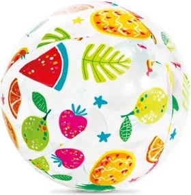 INTEX Míč nafukovací LIVELY PRINT BALL 51 cm / Duha / Vinyl