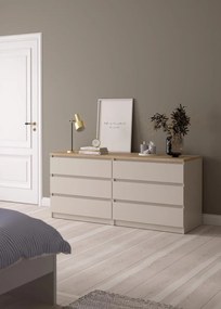FALCO Komoda Simplicity 232 kašmír/jackson hickory