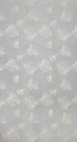 ZÁCLONA NA KROUŽČÍCH CAPRI 140X250 CM VZOROVANÁ