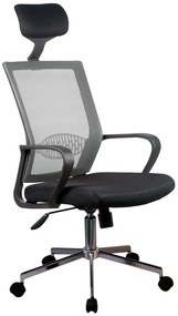 Kancelářská židle Feodora (šedá). 1069456
