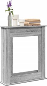 vidaXL Krbový rám 75x20x87,5 cm, konstrukční dřevo [854581] Barva: šedá sonoma