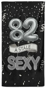 Osuška Stále sexy – černá (věk: 82)