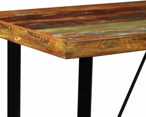 vida XL Barový stůl masivní recyklované dřevo 120 x 60 x 107 cm 245440