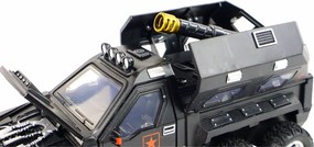 LEAN Toys Auto s dělem uvnitř, zvuk, světlo, 3 barvy