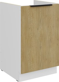 CREMONA bc | dolní skříňka 50 ZL 1F dřezová | 50 cm | bílá/cremona