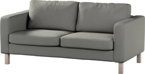 Potah na pohovku IKEA Karlstad 2-místná, nerozkládací, krátký barva šedá látka pletený vzor