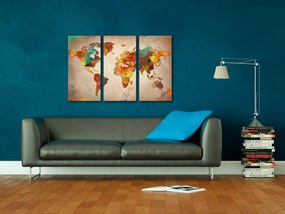 Obraz Painted World - triptych