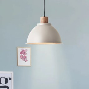Brilliant 99836/20 Závěsné svítidlo ERENA taupe + FSC DŘEVO