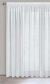 ZÁCLONA NA PÁSCE ELPIDIA 350X250 CM BÍLÁ