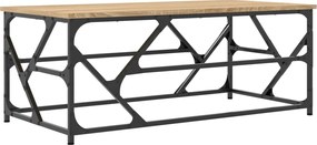 vidaXL Konferenční stolek 100x50x40 cm kompozitní dřevo [834126] Barva: Černá