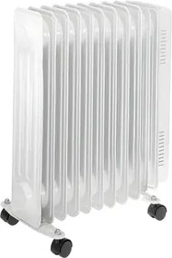 Adler AD 7817 bílá / Olejový radiátor / 2500 W / 3 stupně / 11 žeber