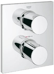 Grohe Grohtherm F - Termostatická vanová baterie pod omítku, chrom 27618000