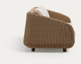 Béžová/v přírodní barvě čalouněná zahradní pohovka Meria – Kave Home