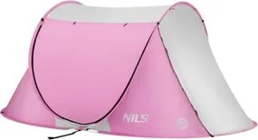 NILS Camp NC3043 růžový / Plážový stan / 220 x 120 x 95 cm