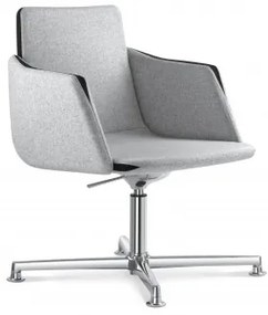 LD seating Kancelářské křeslo HARMONY 835-PRA, F34-N6 PRA - Pevná mechanika s možnosti nastavení výšky sezení. GALERIE - Čalounění LD seating KŮŽE 6 / Kůže 2021