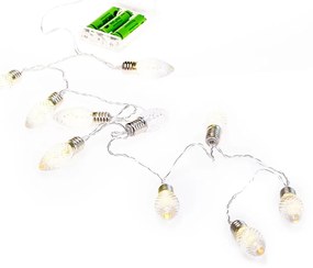 Dekorativní LED světelný řetěz RUFFI 210 cm