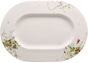 Rosenthal Brillance Fleurs Sauvages Oválný servírovací tác, 34x24 cm 10530-405101-12734