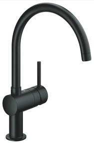 Grohe Minta - Páková dřezová baterie, DN 15, velvet black - černá 32917KS0