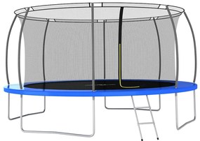 vidaXL Marketos Trampolína s příslušenstvím kulatá 460x80 cm 150 kg