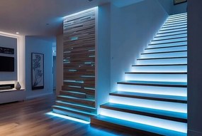 BERGE LED pásek COB Neon 24V - 480D - 9W/m - IP20 - 990lm - 1m - studená barva