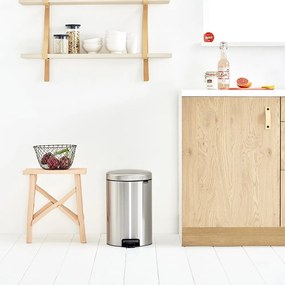 Brabantia NEWICON Pedálový odpadkový koš 20 l - matná ocel FPP