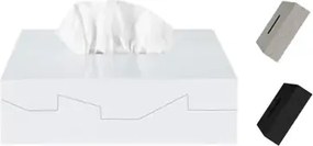Spirella SILHOUETTE box na kapesníky bílý / plast