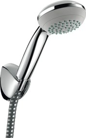 Hansgrohe Crometta 85, sprchový set Vario s držákem, hadice 1600 mm, chromová, HAN-27559000