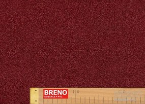 Breno Metrážový koberec NOBLE 20 červený, šíře 400 cm, Červená