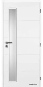 Doornite - Interiérové dveře Doornite - Quatro Vertika Bílý lak 105742