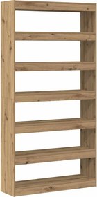 Knihovna 6 úrovní 100 x 30 x 198 cm Kompozitní dřevo 3333931