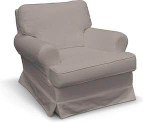 Potah na křeslo Barkaby barva béžová látka sametová