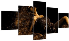 Obraz - Žena ze zlata (125x70 cm)