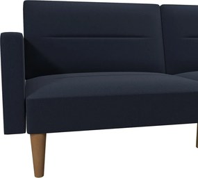 Tmavě modrá polohovací/rozkládací pohovka 204 cm Mainstays - II. jakost – Støraa